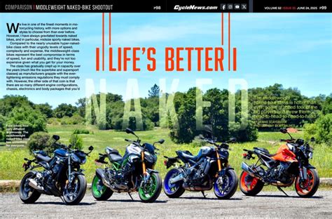 Middleweight Naked Bike Shootout Cycle News