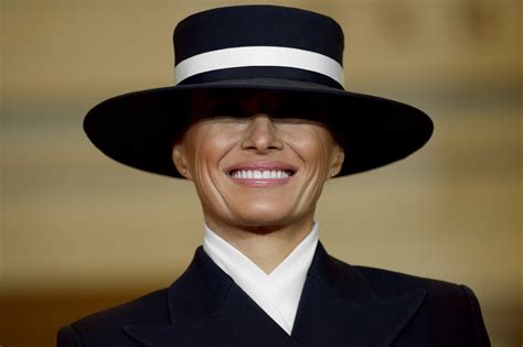 Melania Trumps Inauguration Fashion Statement The New York Times