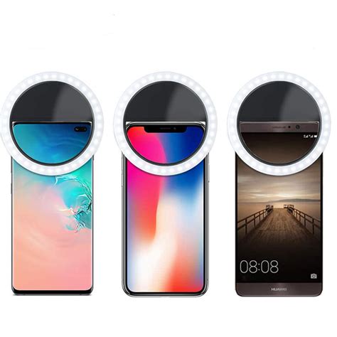 კლიკი სელფის მაკიაჟის Led განათება სმარტფონისთვის Extra Ge 269699