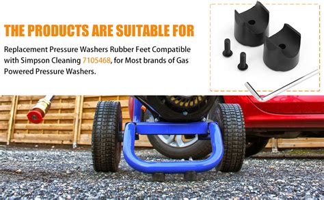 Pressure Washers Rubber Feet For Most Brands Of Gas