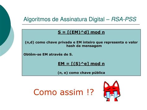 Ppt Assinatura Digital Powerpoint Presentation Free Download Id 993539