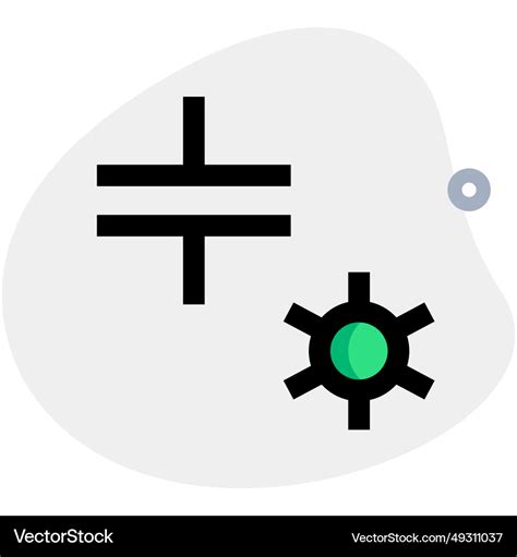 Improving The Capacitor For Optimal Outcome Vector Image