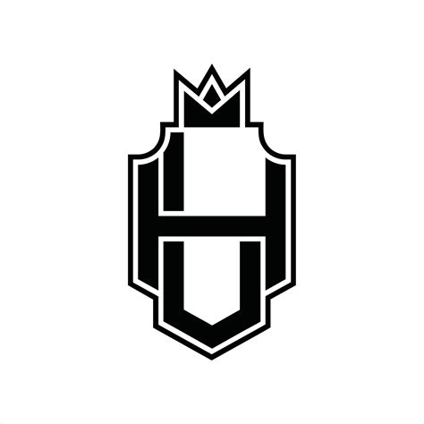 Lh Logo Monogram Design Template 16576605 Vector Art At Vecteezy