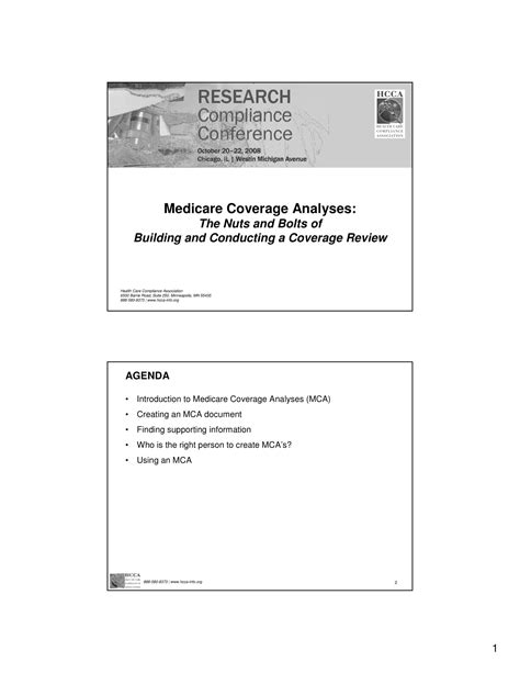 10 Medicare Coverage Analysis Pdf — Db