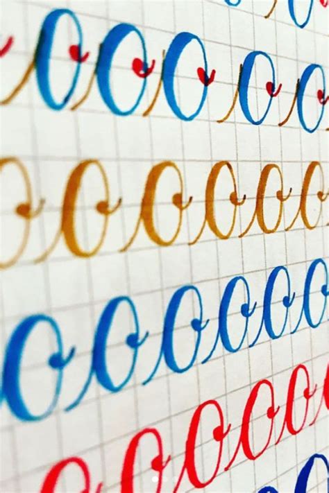 Modern Calligraphy Minuscule O