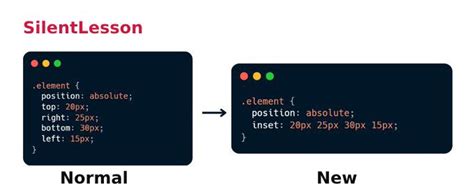 silentlesson on linkedin css tip while working with positions use the