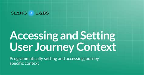 Accessing And Setting User Journey Context Conva Search Documentation