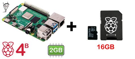 Raspberry Pi 4 Model B 2GB And Kits