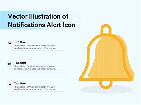 Vector Illustration Of Notifications Alert Icon Ppt Powerpoint