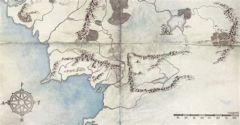 Дългоочакваната поредица от Властелинът на пръстените вече има карта на Средната земя и