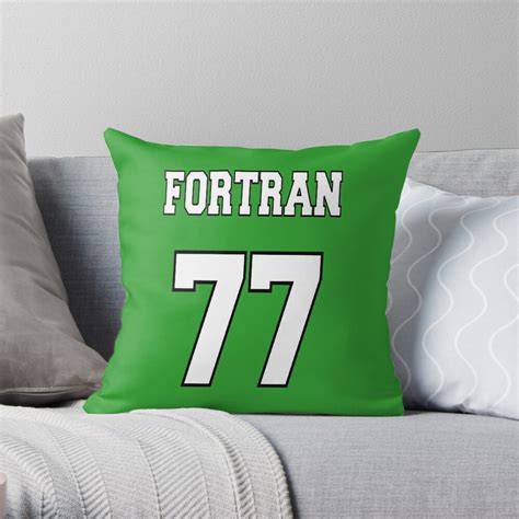 fortran 77 white on green design for fortran programmers throw