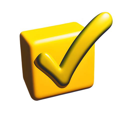 3d Checkbox Cute And Highly Detailed · Creative Fabrica