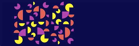 모양 추상 진한 파란색 다채로운 복고풍 와이드 배너 디자인 배경 0명에 대한 스톡 벡터 아트 및 기타 이미지 0명 3차원