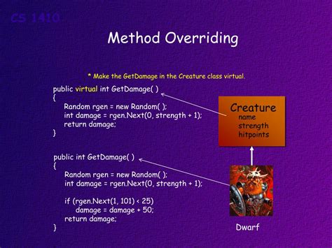 ppt polymorphism virtual methods and interfaces version 1 1