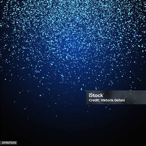 Glitter Particles Background Effect Stock Illustration Download Image