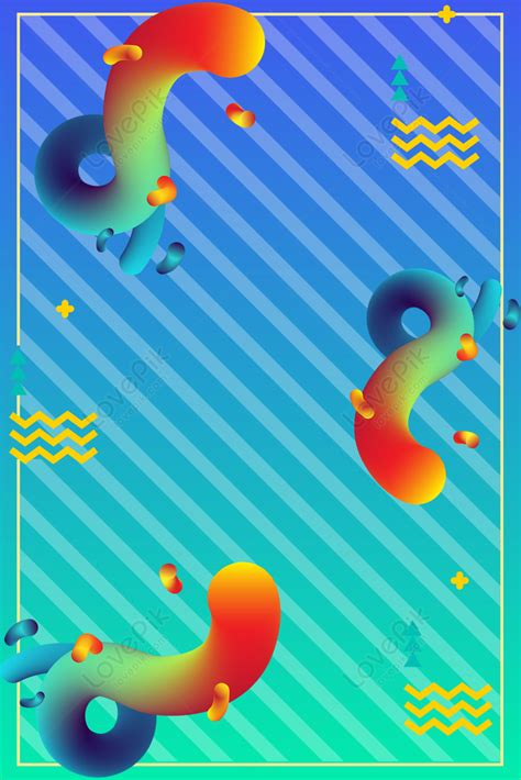 그라디언트 유체 모델링 광고 배경 이미지 Hd 그라디언트 유동 바람 파랗고 녹색 배경 배경 사진 무료 다운로드 Lovepik