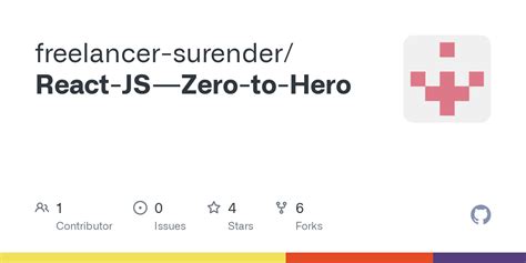github freelancer surender react js zero to hero
