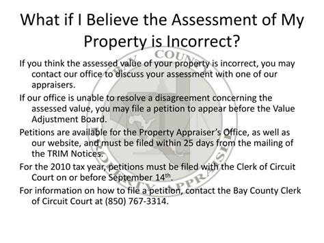 PPT Bay County Property Appraisers Office PowerPoint Presentation
