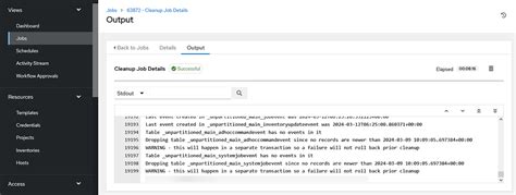 Increase Size Of Awx Job Output Window Get Help Ansible