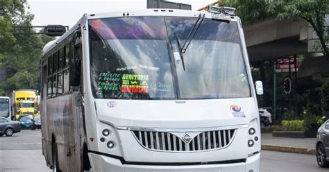 Adiós A Los Microbuses Viejos Aprobaron 203 Mdp Para La Renovación De