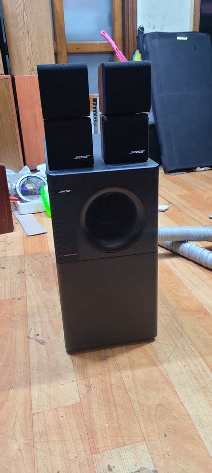 보스 듀얼큐브스피커와 패시브서브우퍼 헬로마켓