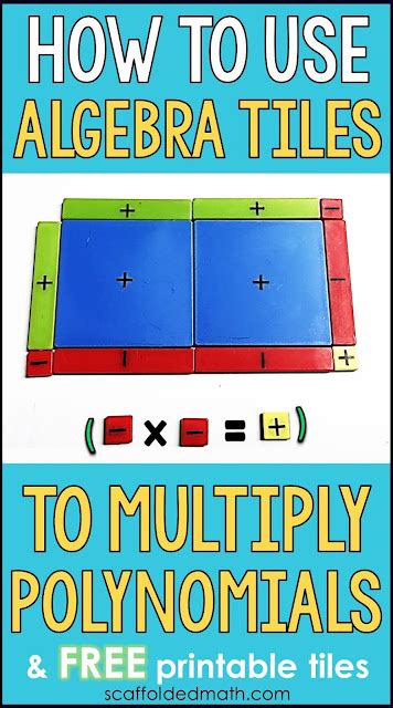 Scaffolded Math And Science How To Use Algebra Tiles To Multiply Polynomials With Pictures