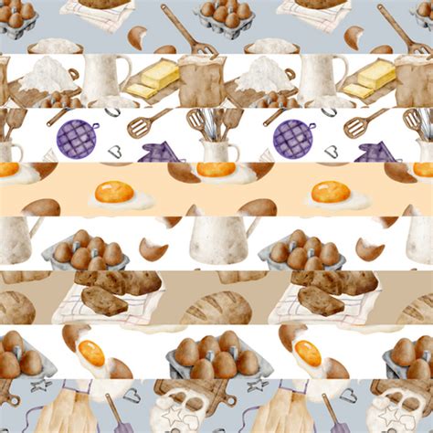 Baking Border Sheet Scrappineverymemory