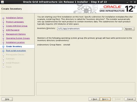 Installing Oracle 12c R1 Grid Infrastructure On Linux 6 Oraclenext