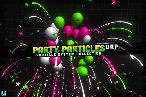 Confetti Party Particles Urp Environment Unity Asset Store