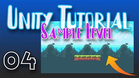 4 Create A 2d Side Scroller In Unity Create Our Sample Level