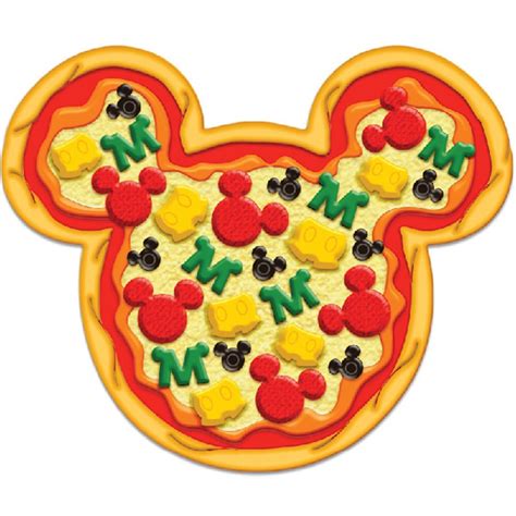 Mickey Mouse Eating Pizza