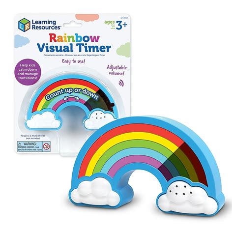 learning resources rainbow visual timer ler4368 image 1