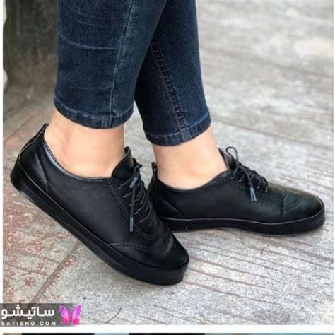 کفش اسپرت مشکی دخترانه 99 ساتیشو