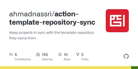 Github Ahmadnassriaction Template Repository Sync Keep Projects In Sync With The Template