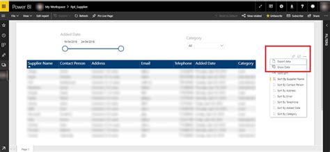 Powerbi How To Export A Report In Microsoft Power Bi With Mvc