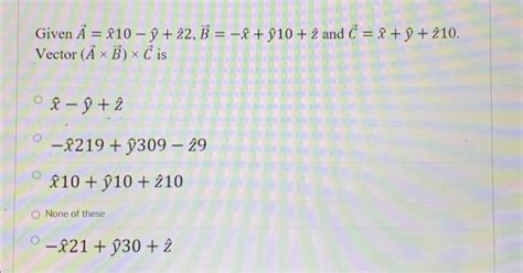 Solved Egin Array L Ext Given Ec A Hat X