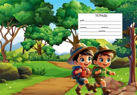 Обложка на школьную тетрадь Окружающий Мир Обложка Школьные тетради Школьные мероприятия