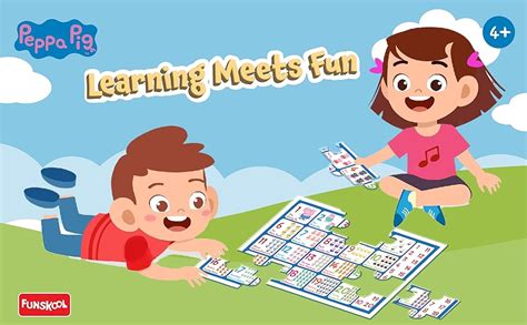 Buy Funskool Peppa Numbers Puzzle 1 20educational60 Piecespuzzlefor