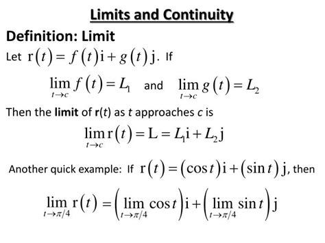 Ppt Vector Valued Functions Powerpoint Presentation Id 2465345