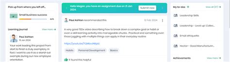 Completing And Submitting Assignments Skill Lake