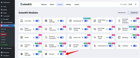 how to add particle effects to your gutenberg website
