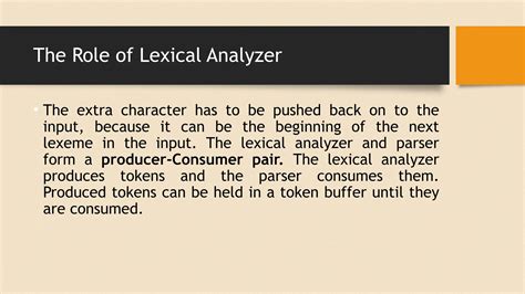 Compiler Construction Lexical Analyzerpptx