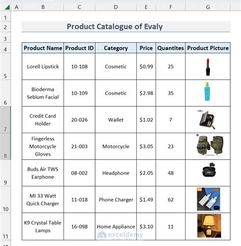 Data Catalog Example Excel At George Buttenshaw Blog