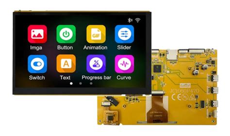 7 Inch Esp32 P4 Wireless Touchscreen Display Supports Guition Designer For Lvgl Arduino And Esp
