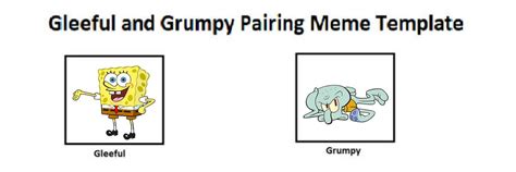 Gleeful And Grumpy Spongebob Edition By Nurfaiza On Deviantart