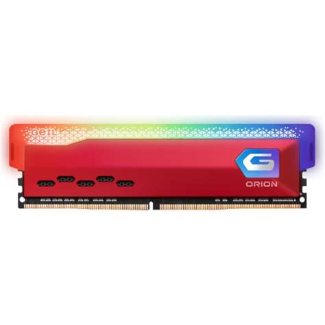 Memoria Ram Geil Orion 16gb Rgb 3200mhz Ddr4 Rgb Red Rstore