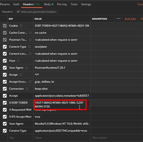 capturing ifs aurena requests using postman dsj s blog