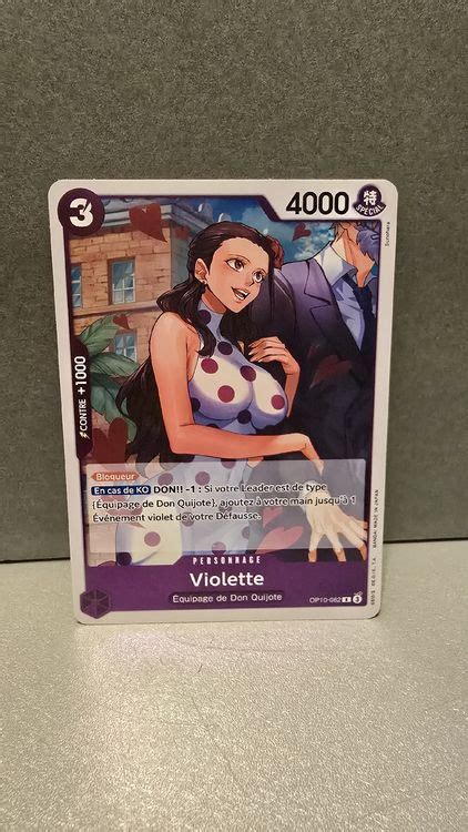 Carte One Piece Fr Violette Op10 062 R 3 Gebraucht In Aigle Für Chf 1 Mit Lieferung Auf