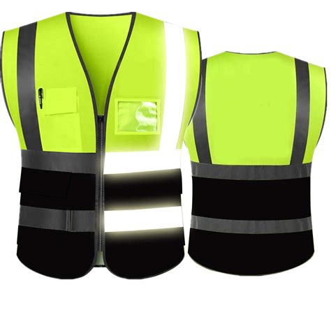 Safety Vest Front And Back