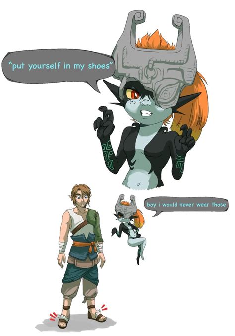 Midna And Link Comic Legend Of Zelda Midna Legend Of Zelda Memes